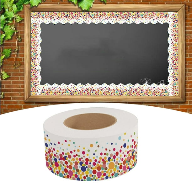 Bulletin Board Borders Cute Dot Classroom Borders for Office Wall ...