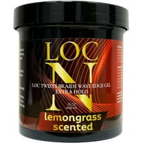 LOC N GEL Hair Care Twist Braids Wave Edge Gel, Extra Hold with Aloe ...