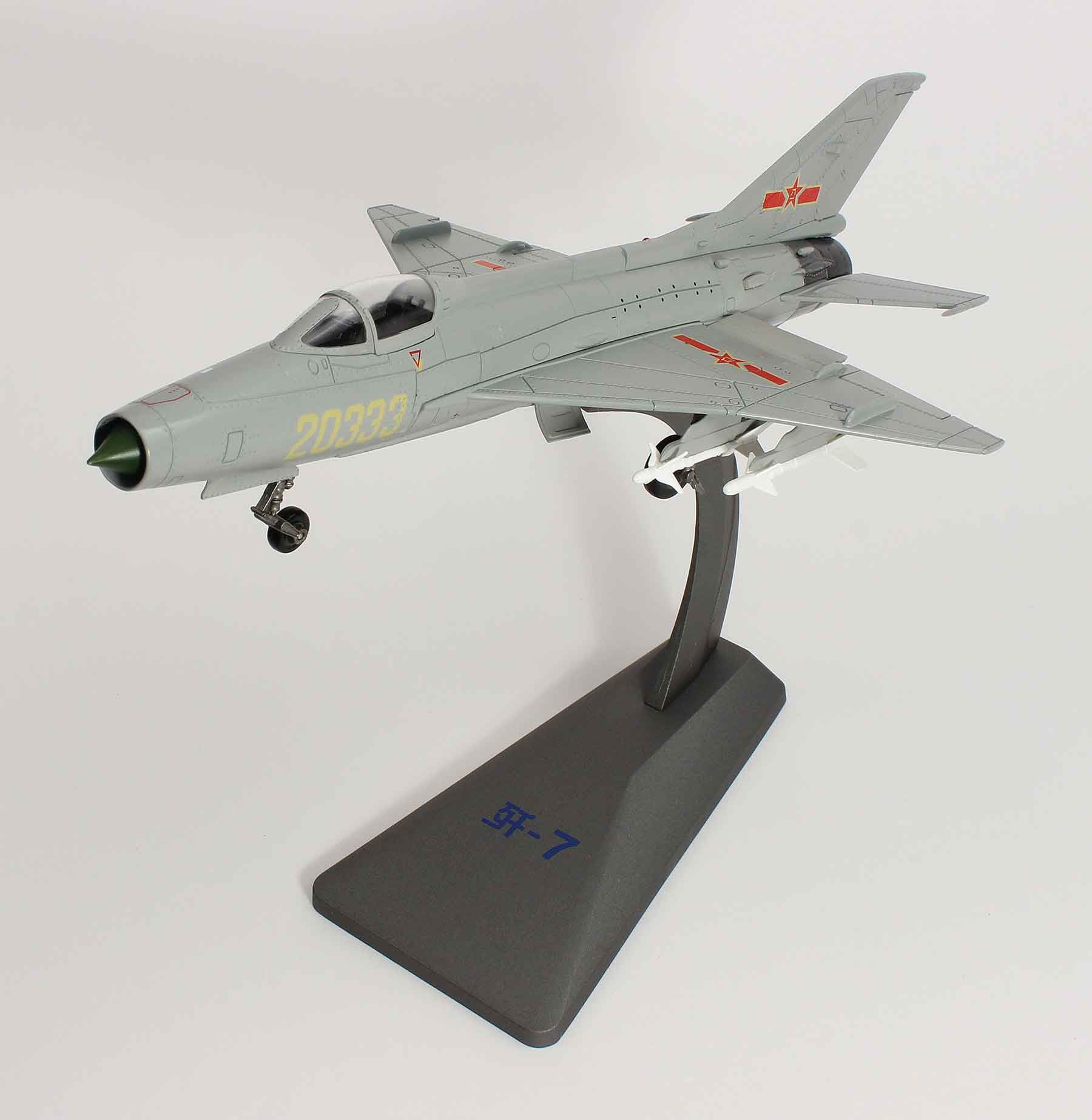 J-7G Fighter, Fishbed, PLAAF, 20333 (1:48) - Walmart.com