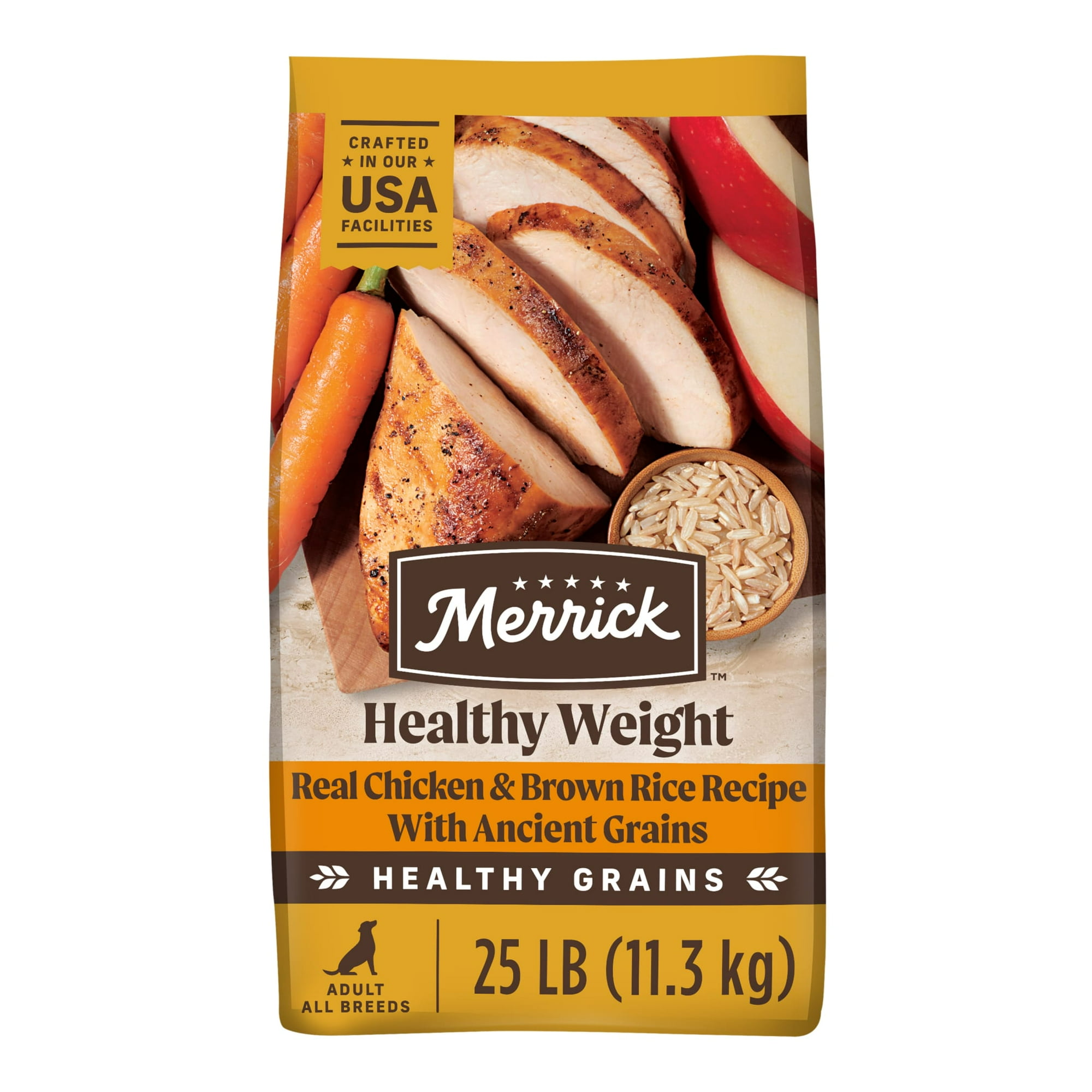Click here for Merrick Healthy Grains Premium Adult Dry Dog Food... prices