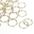 Cousin DIY 1.25in Large Polished Gold Split Rings, Key Rings, 40 Piece ...