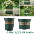 Plastic Nordic Gallon Lotus Root Decoration Garden Supplies Planters ...