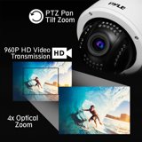PYLE PIPCAMHD47 - Weatherproof HD Hi-Res IP Camera - 4x Optical Zoom ...