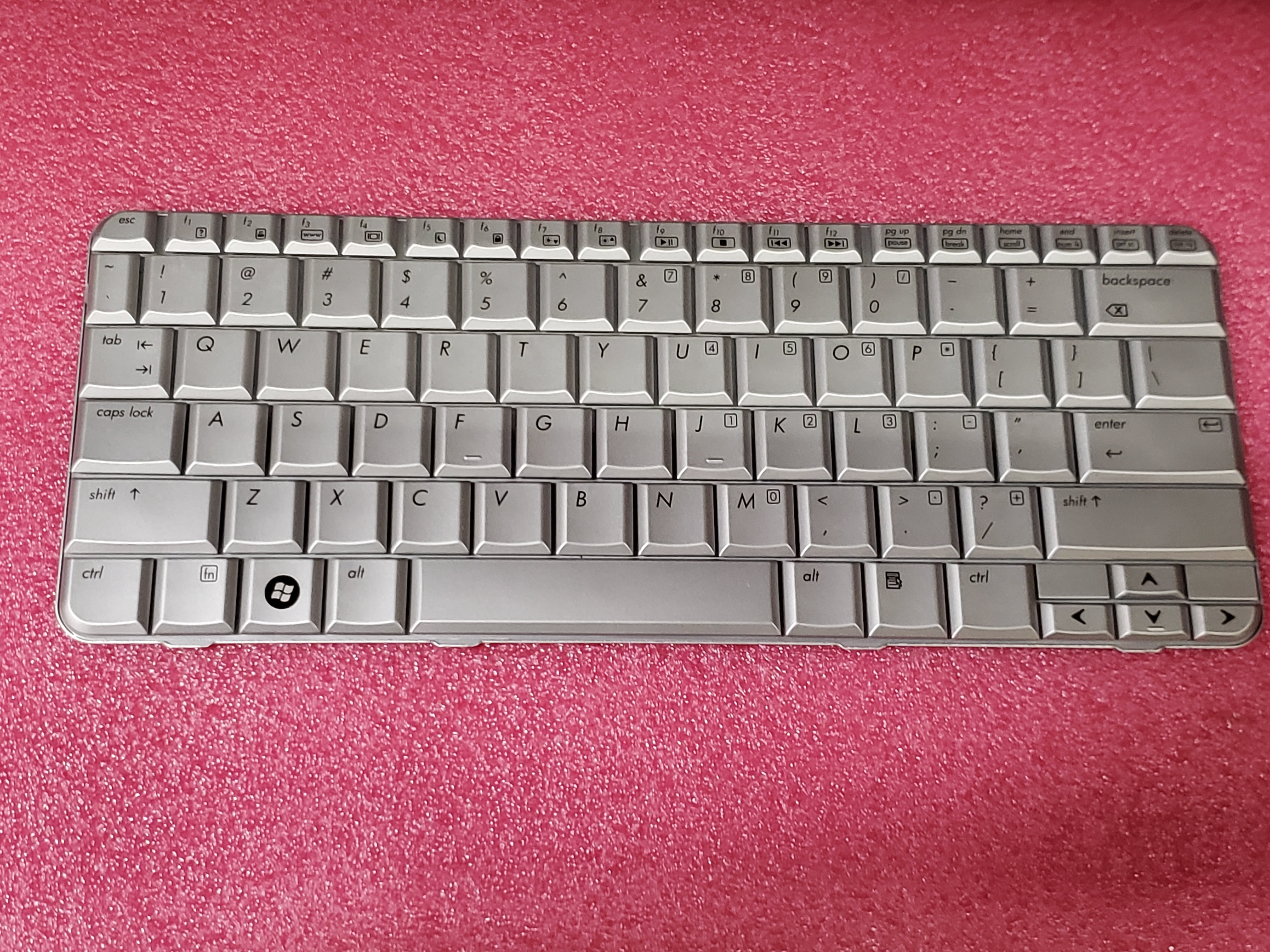 HP Pavilion TX2000 TX2100 TX2500 Silver US Keyboard (464138-001 / ...