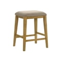 Jane Contemporary Transitional Wood Counter Height Kitchen Bar Stool in ...