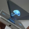 3D Holographic Pyramid Projector - Transform Smartphone into Hologram ...