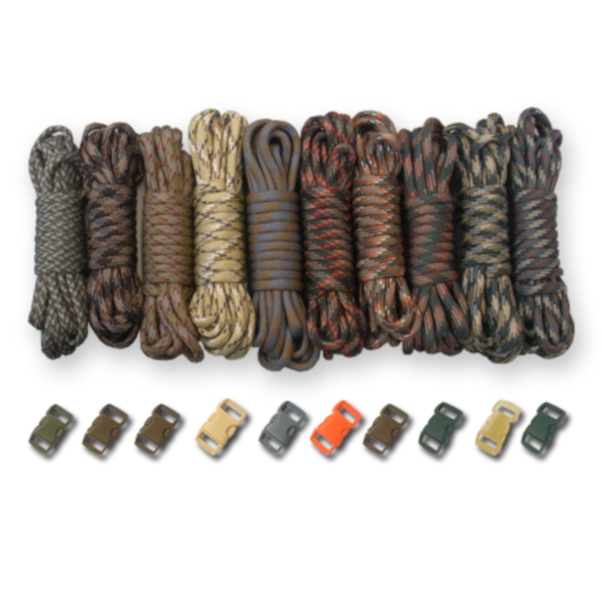 Paracord Planet 550lb Type III Paracord Combo Crafting Kits with ...