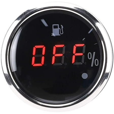 Marine Fuel Level Gauge, Waterproof Anti‑Fog Digital Fuel Gauge, 2in ...