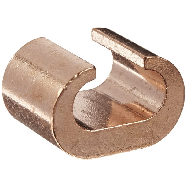 Burndy YC28C28 Copper Crimpit Connector, 3/0 Sol. - 4/0 Str. Run, 3/0 ...