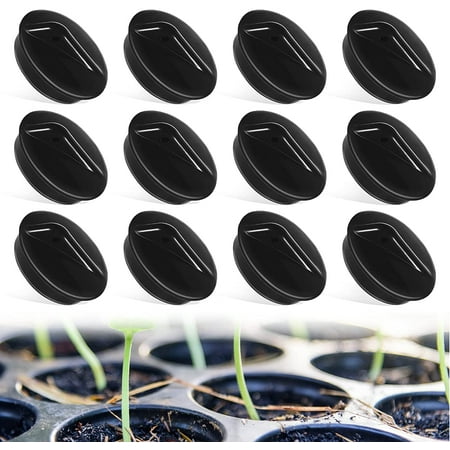FanShow12 Pieces Black Plant Spacer Kit Platform Spacer Cover Lid ...