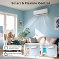 Costway X-Pro 35000 BTU 2 Zone 12K + 12K Mini Split Air Conditioner ...