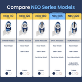 LUXE Bidet NEO 185 - Self-Cleaning, Non-Electric Bidet Attachment, Rear ...