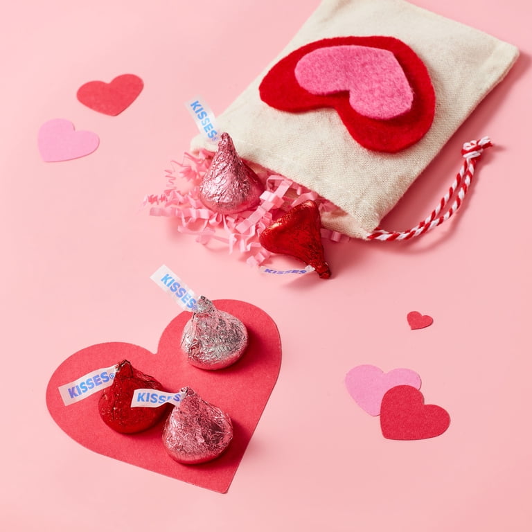 Hersheys Kisses Milk Chocolate Valentines Day Candy 11 Oz Bag