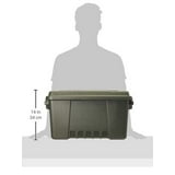 Plano Sportsman Trunk, 56-Quart, OD Green, Lockable Storage Box ...