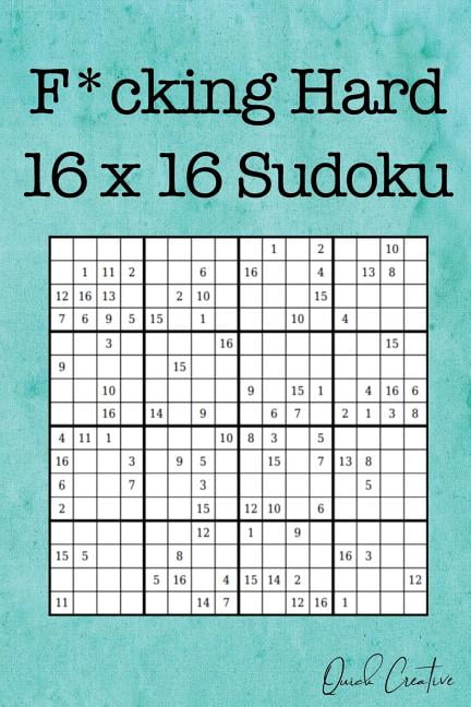 16 x 16 sudoku with solution - opmsheet