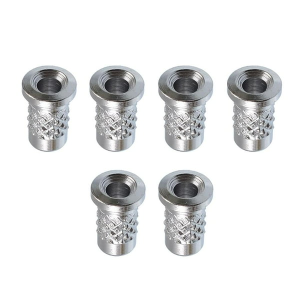 6 Pieces Guitar Through Body Mounting Ferrules Bushing For Electric ...