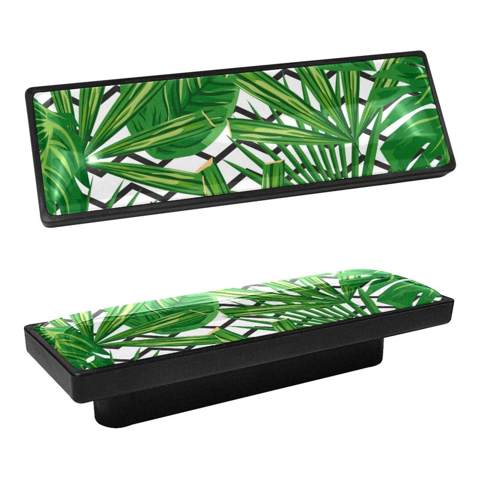 4 Pcs Rectangle Cabinet Handle Cupboard Knob Drawer Pulls Handle ...