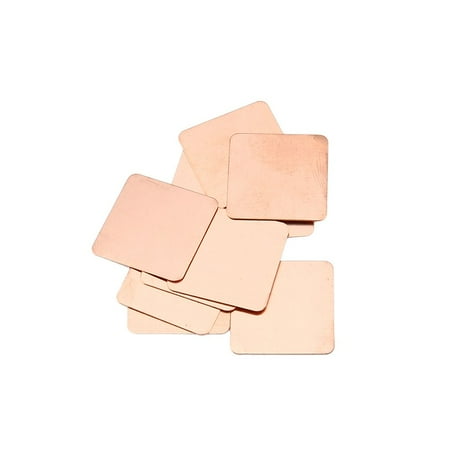 10pcs Pure Copper Heatsink Shim Thermal Pad Barrier for Laptop Graphics ...
