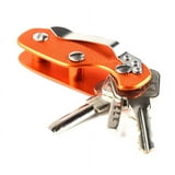 1-Pack Compact Aluminum Key Organizer Clip, EDC Keychain Holder Keyring ...