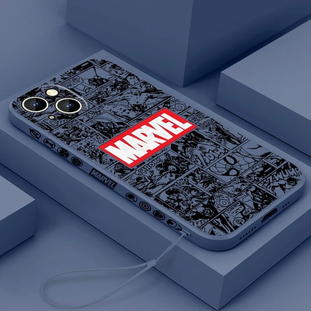 Funda de dibujos animados de superhéroes de Marvel para Apple iPhone 14 ...