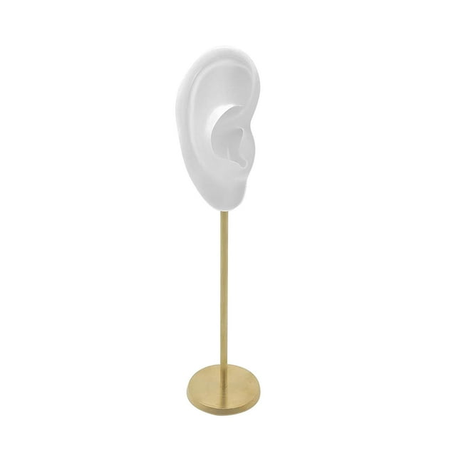 Earring Display Stand Human Ear Model Stud Holder Showcase Jewelry ...