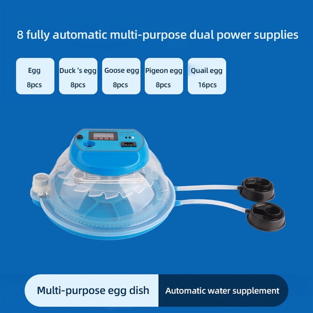 Eggs Incubators for Hatching Eggs Fahrenheit with Automatic Turner ...