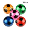 FRCOLOR 5 Pcs Inflatable Soccer Balls Kids Football Toys Party Favors ...