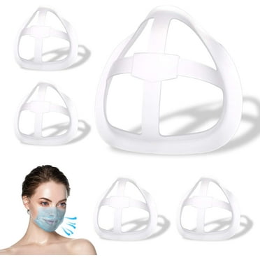 3D Mask Bracket Silicone Face Mask Inner Support Frame for Mouth and ...