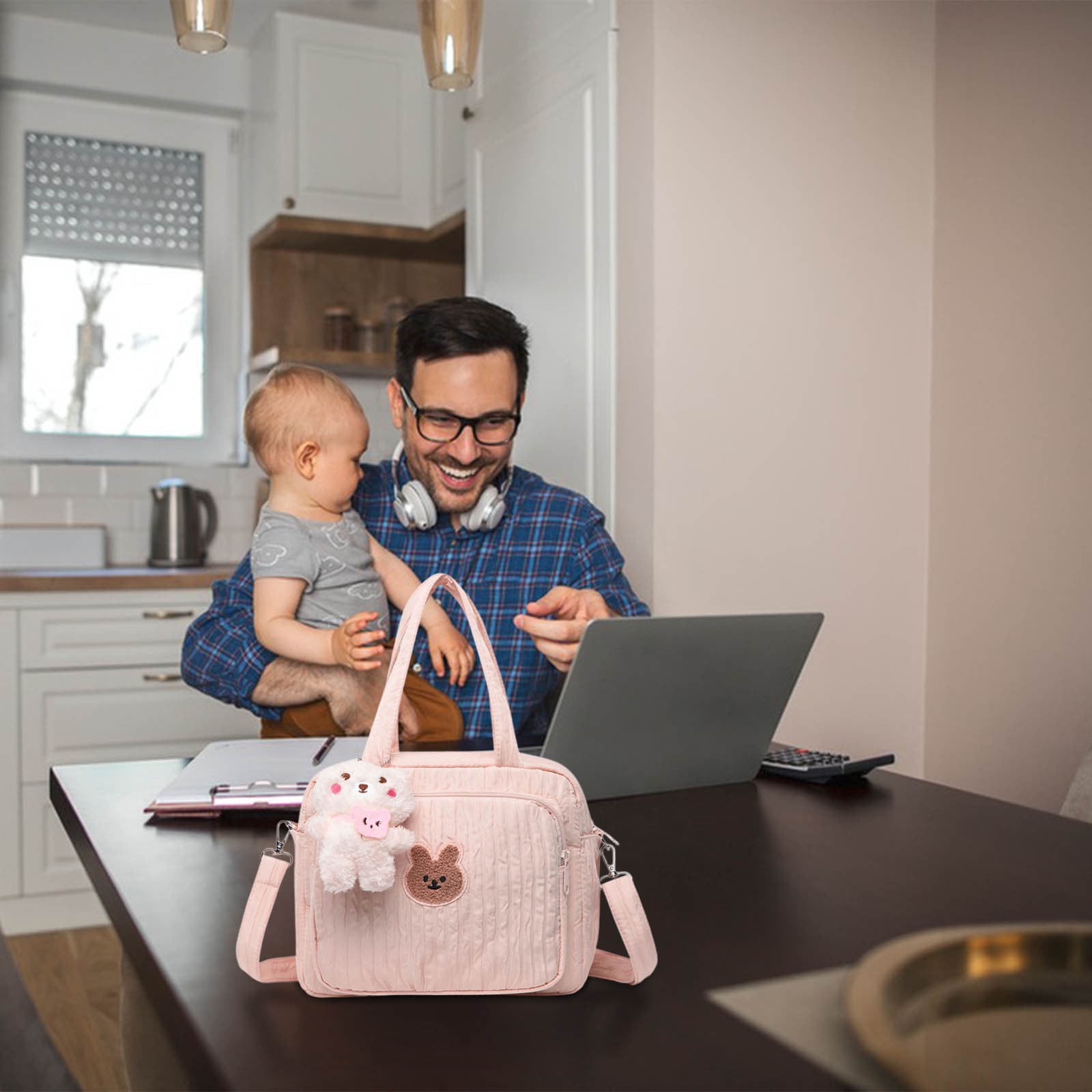 Click here for Rkstn Handheld Crossbody Baby Diaper Bag Tote Bag... prices