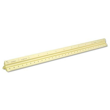 Staedtler, STD987M1834BK, Prof-Quality Engineer's Triangular Scale, 1 ...