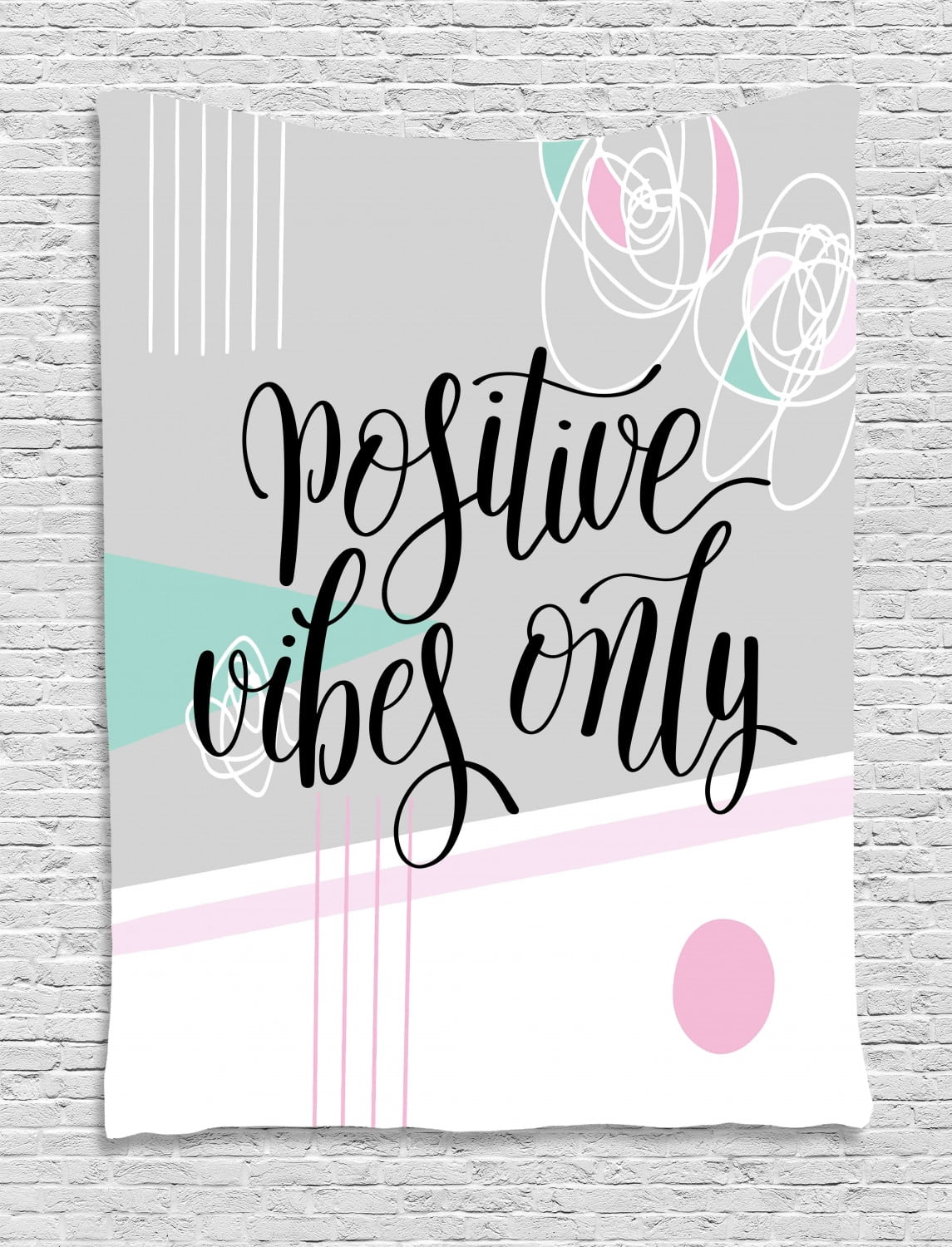 Positive Energy Tapestry, Positive Vibes Only on Creative Design ...