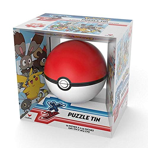 Pokemon Pokeball Poke Ball Sphere Puzzle Tin - 100 Piece Puzzle ...
