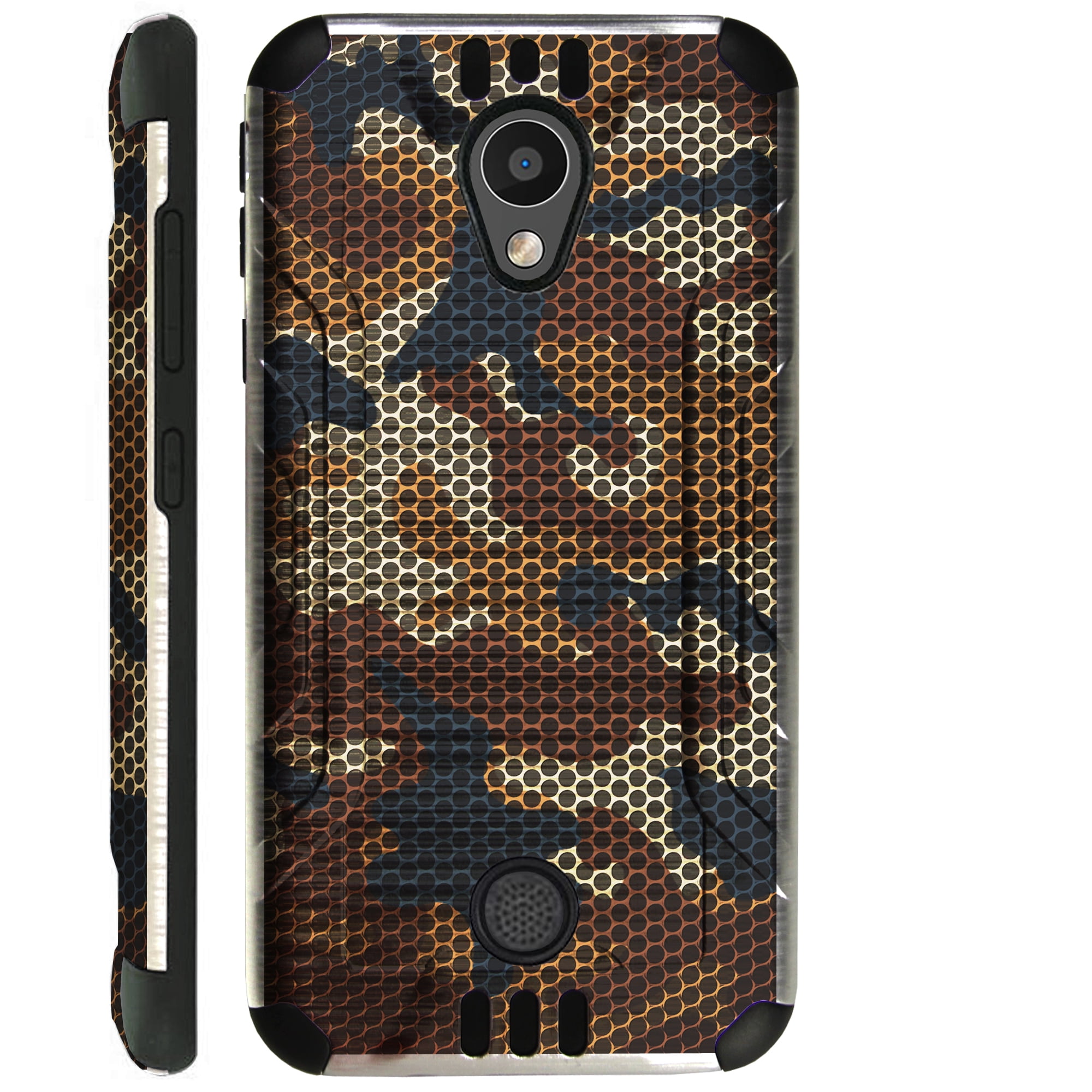 WORLD ACC Silver Guard Case Compatible for Coolpad Legacy S Brushed ...