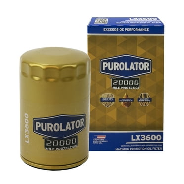 Purolator 20K Oil Filter LX10060 Exceeds OE Performance - Walmart.com