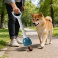 Long Handle Dog Poop Picker, Non Stick Pet Waste Scooper for Backyard ...