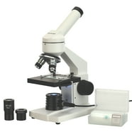 AmScope 40X-2500X LED Digital Binocular Compound Microscope with 3D ...