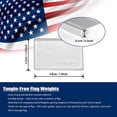 Adhesive Flag Weights for Large Flags to Keep Bottom of Flag Weights ...