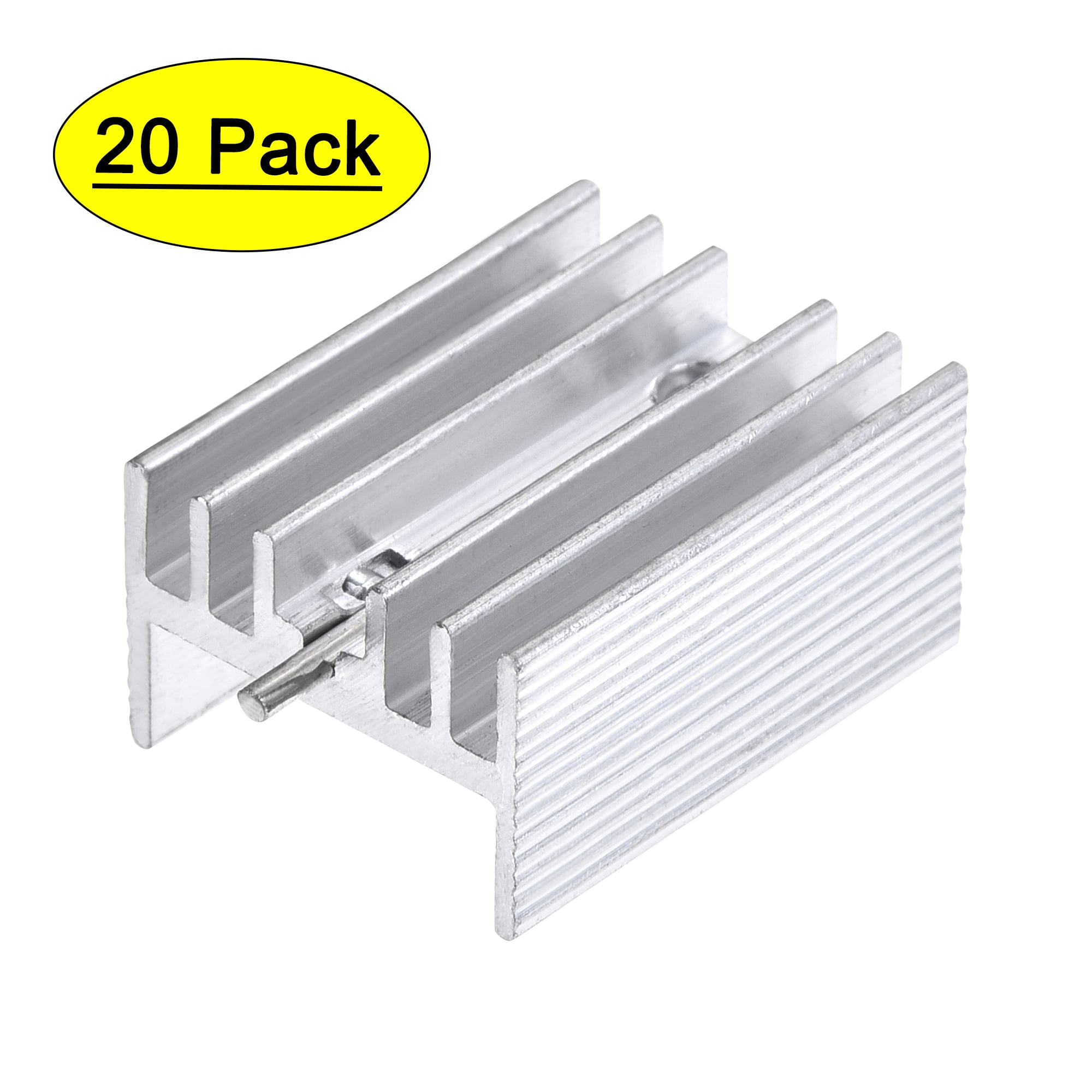 20x15x10mm TO-220 Aluminum Heatsink for Cooling MOSFET Transistors ...