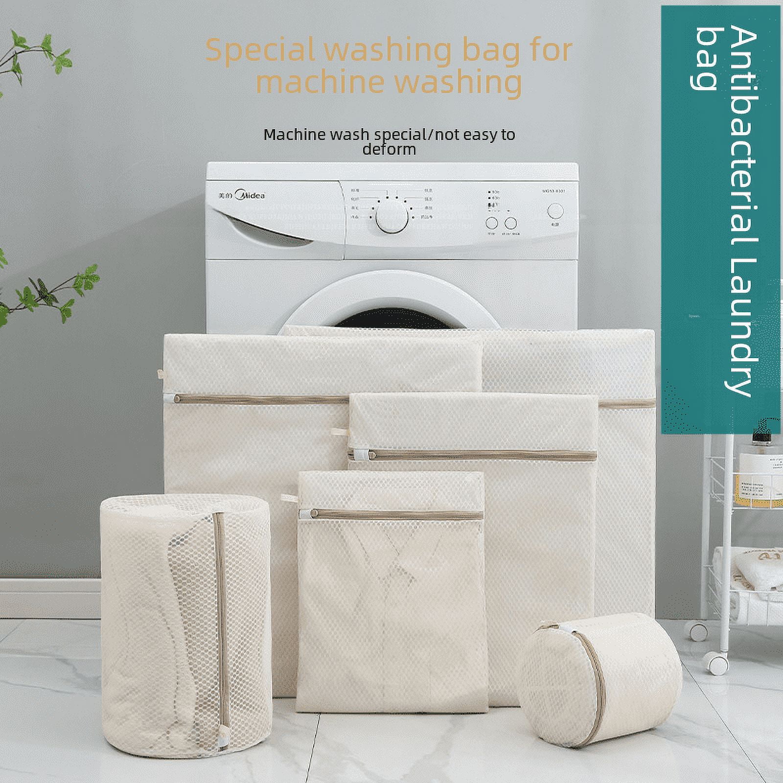 Bolsa de lavandería Pomoko antibacteriana para lavar ropa interior sujetadores filtro ...