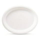 Chinet Classic White Large Platters - 24 Count - Walmart.com