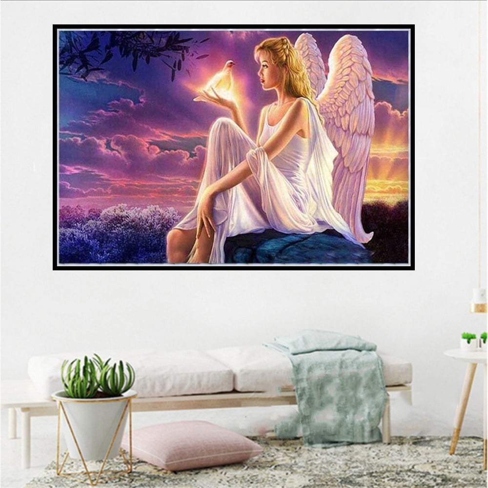 Click here for Amdohai Diy 5d Diamond Painting W029 Angel 40x30 F... prices
