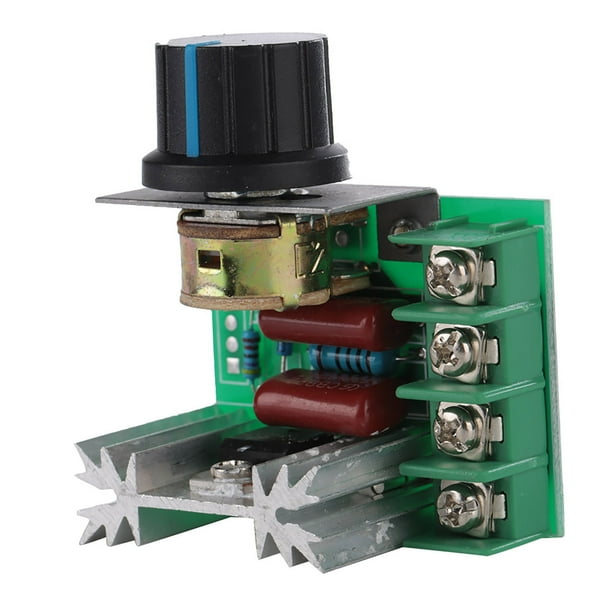 Power Controller,AC 220V 2000W Thyristor AC Motor Speed Controller ...