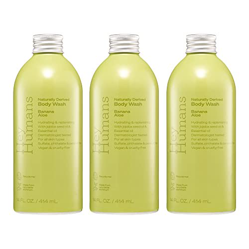 Hey Humans Body Wash Banana Aloe, 14 OZ - Walmart.com