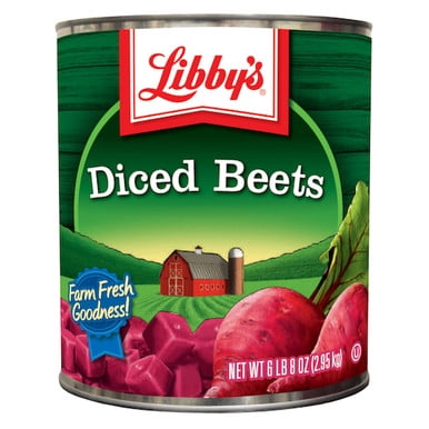 Libby S Diced Beets, 104 Ounces, 6 Per Case - Walmart.com