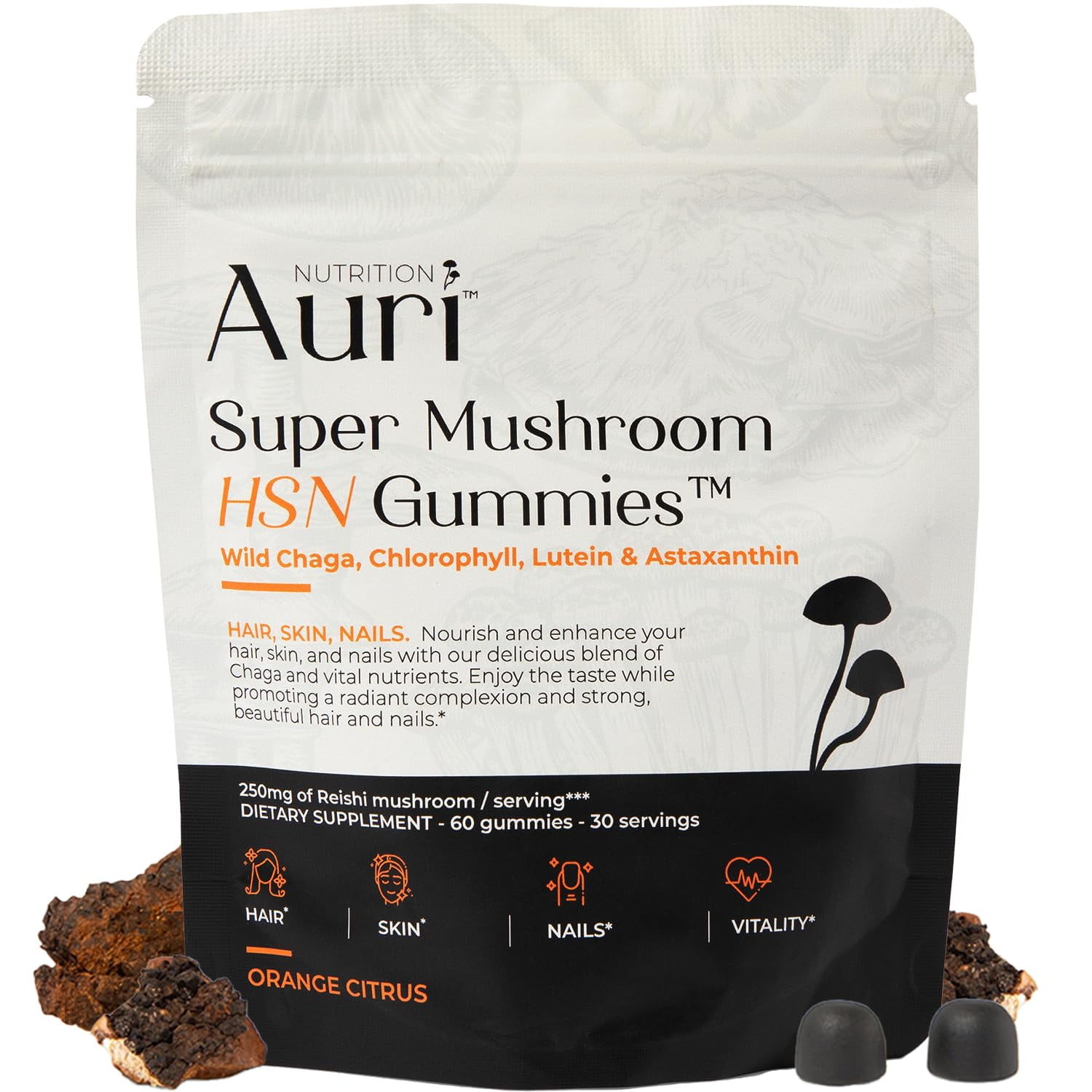 Suplemento Auri Super Mushroom HSN Gomies 60 unidades | Bodega Aurrera ...