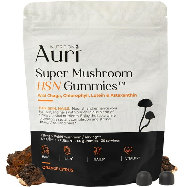 Suplemento Auri Super Mushroom HSN Gomies 60 unidades | Bodega Aurrera ...
