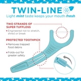 Plackers Twin-Line Dental Floss Picks, Dual Action Flossing System ...