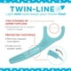 Plackers Twin-Line Dental Flossers, Dual Action Flossing System, Easy ...