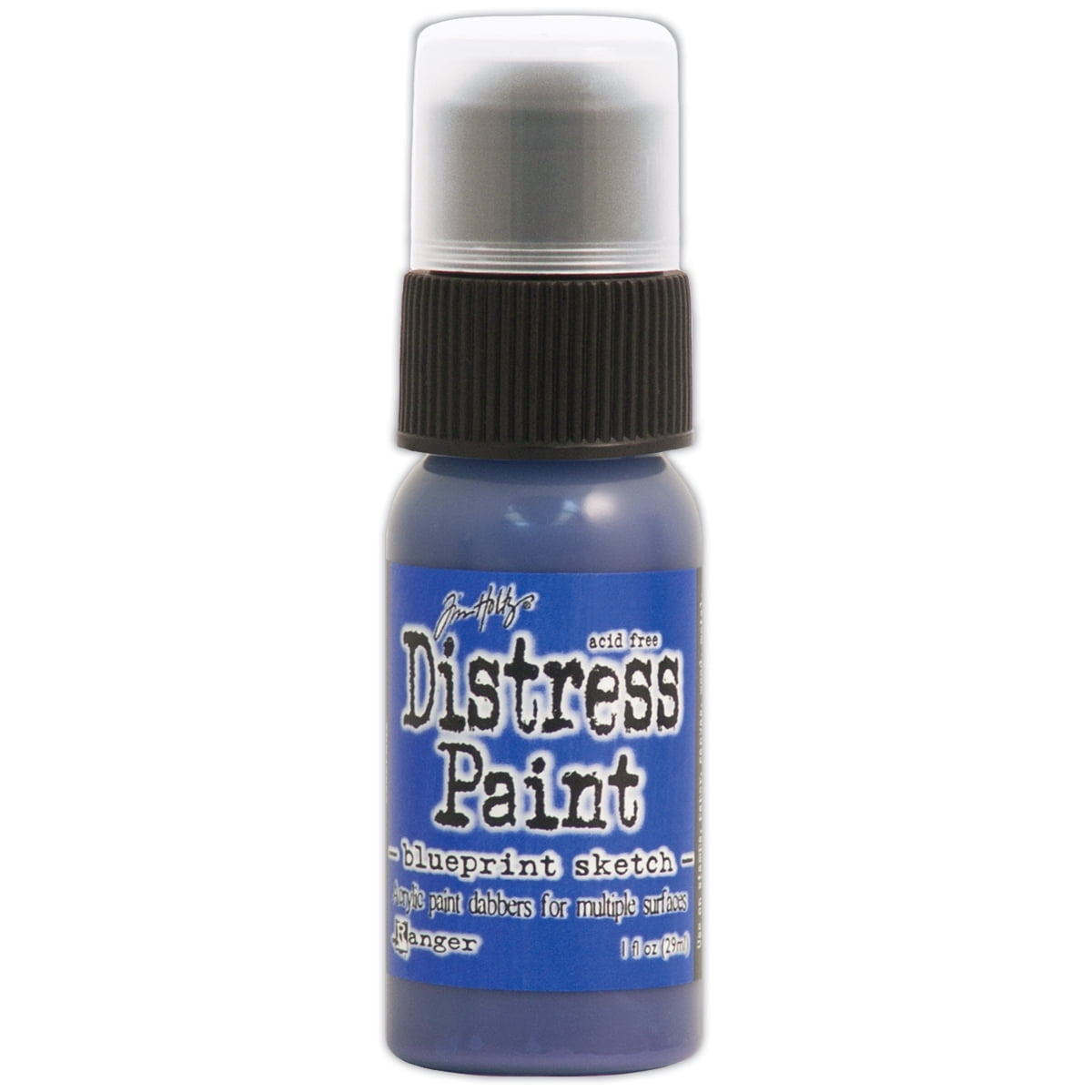 Tim Holtz Distress Paint Dabber 1oz-Blueprint Sketch - Walmart.com