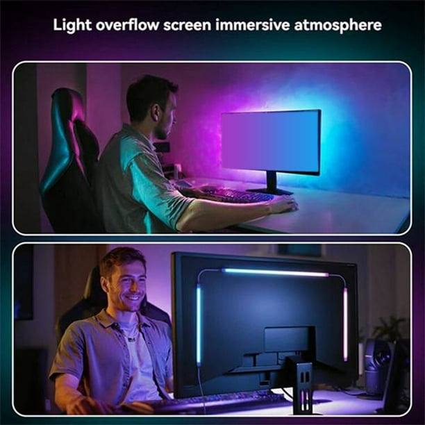 Tira de Luces para Juegos, Retroiluminación de Monitor, Tira de Luces ...